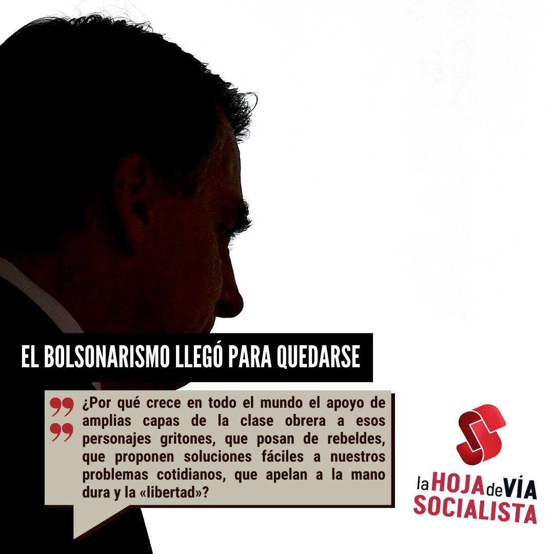 El bolsonarismo llegó para quedarse - Vía Socialista